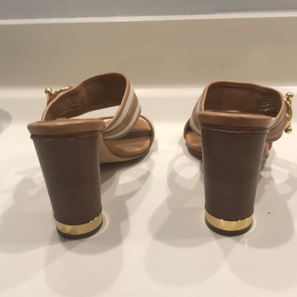 BCBGMaxAzria | Shoes | Bcbg Sandals With Gold Details | Poshmark